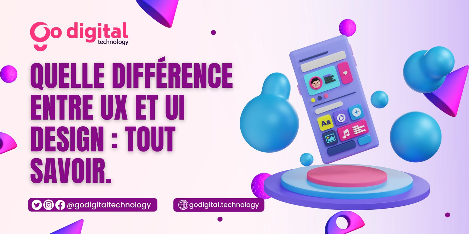 Différence entre Ux et Ui design : tout savoir. - Go Digital Technology ...